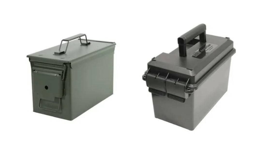 are ammo cans fireproof